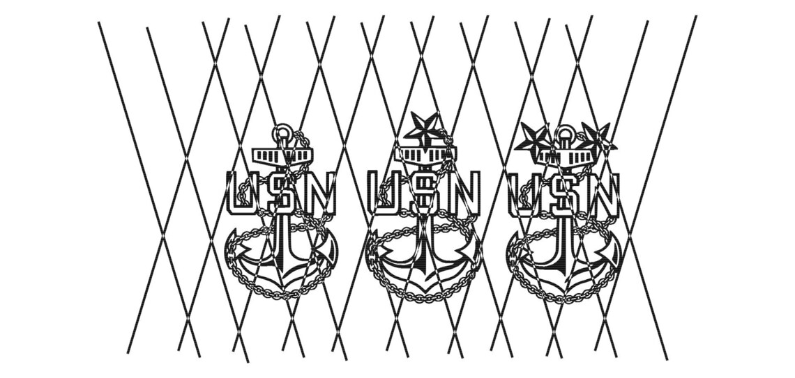 NAVY CHIEF ANCHORS Svg Dxf Ai File - Etsy