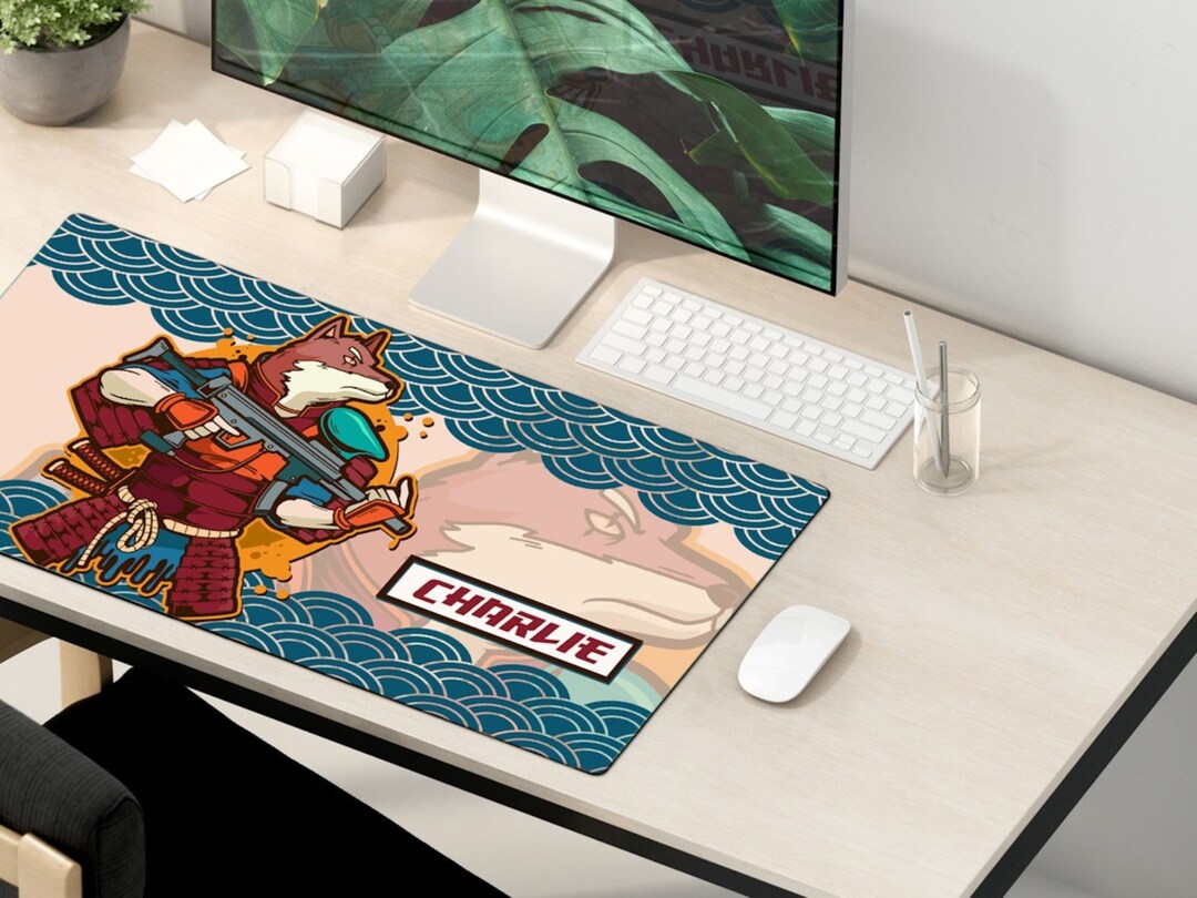 Japanese Samurai Fox Head Armor Sword Mask Paintball Gun Warrior Gifts ...