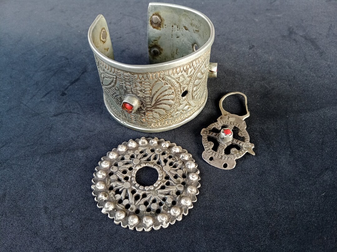 Kabyle Algeria Jewels Bracelet Pendant. Kabyle Algeria, Vintage or ...