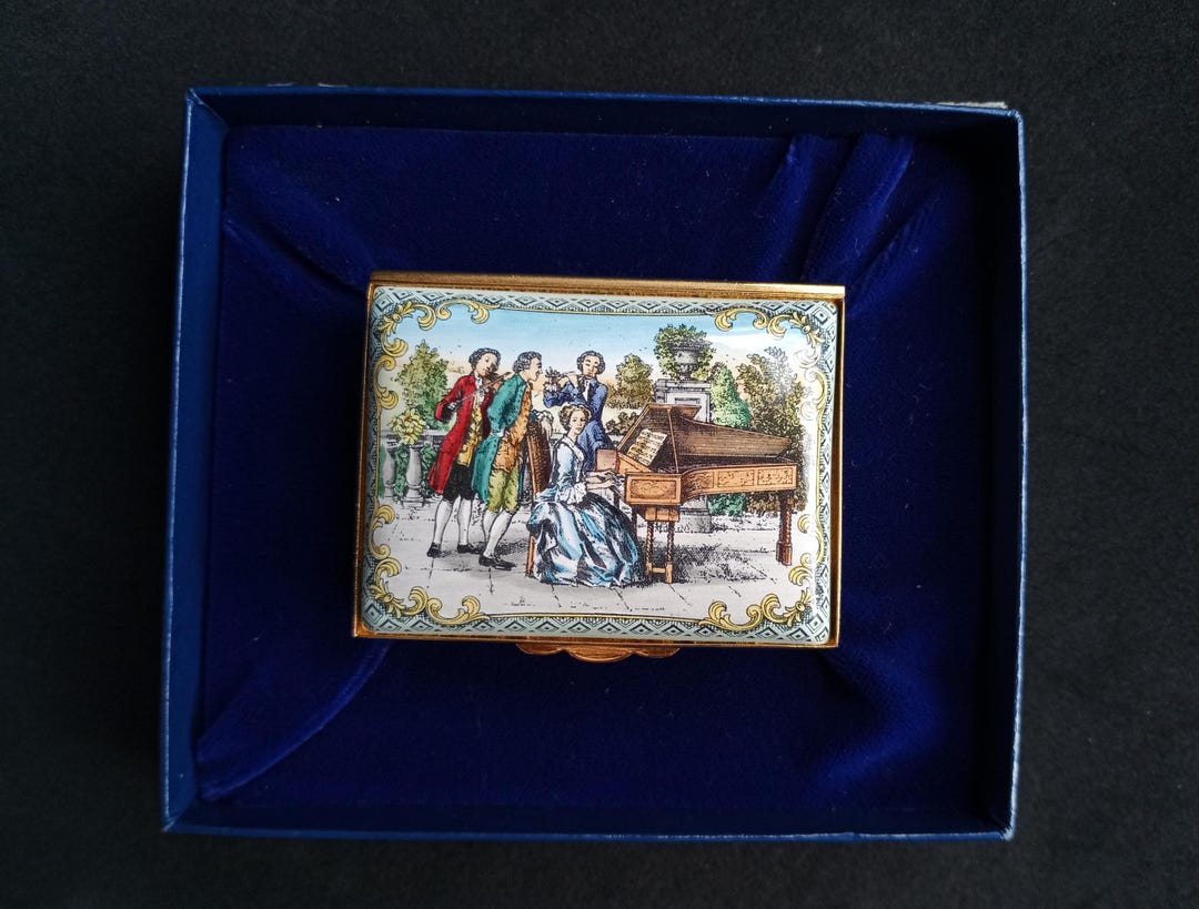 Halcyon Days Music Box Limited Edition, the Tempest Henry Purcell Opera ...