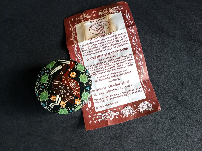 Indigenous Art Collection Boxes. Tobwabba Aboriginal Art. Sermel Mexico ...