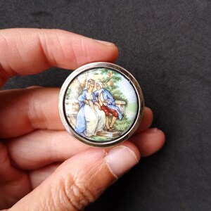 Vintage Silver Box or Pillbox With Silver Hallmark, Trinket Boxes for ...