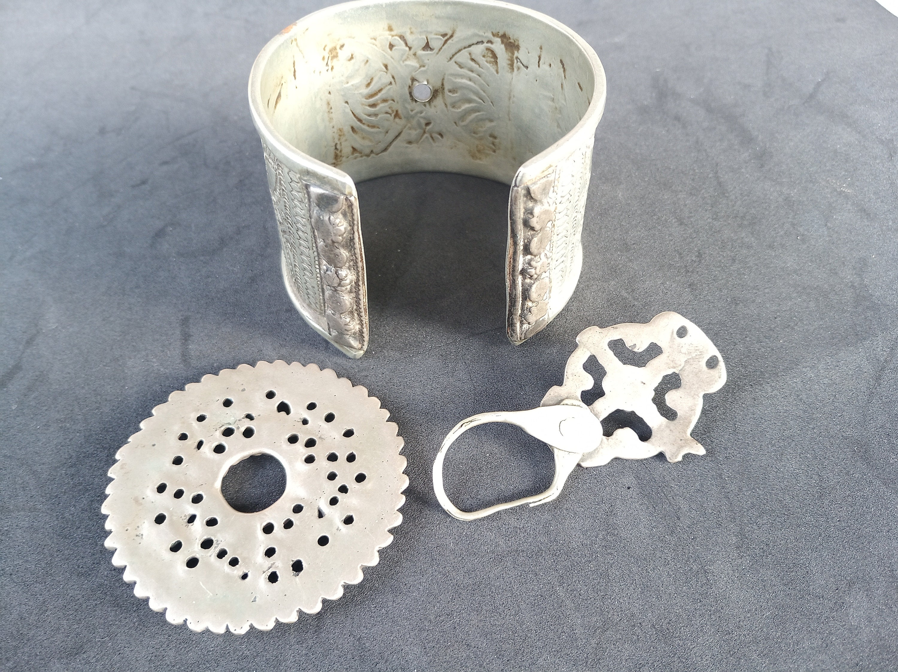 Kabyle Algeria Jewels Bracelet Pendant. Kabyle Algeria, Vintage or ...