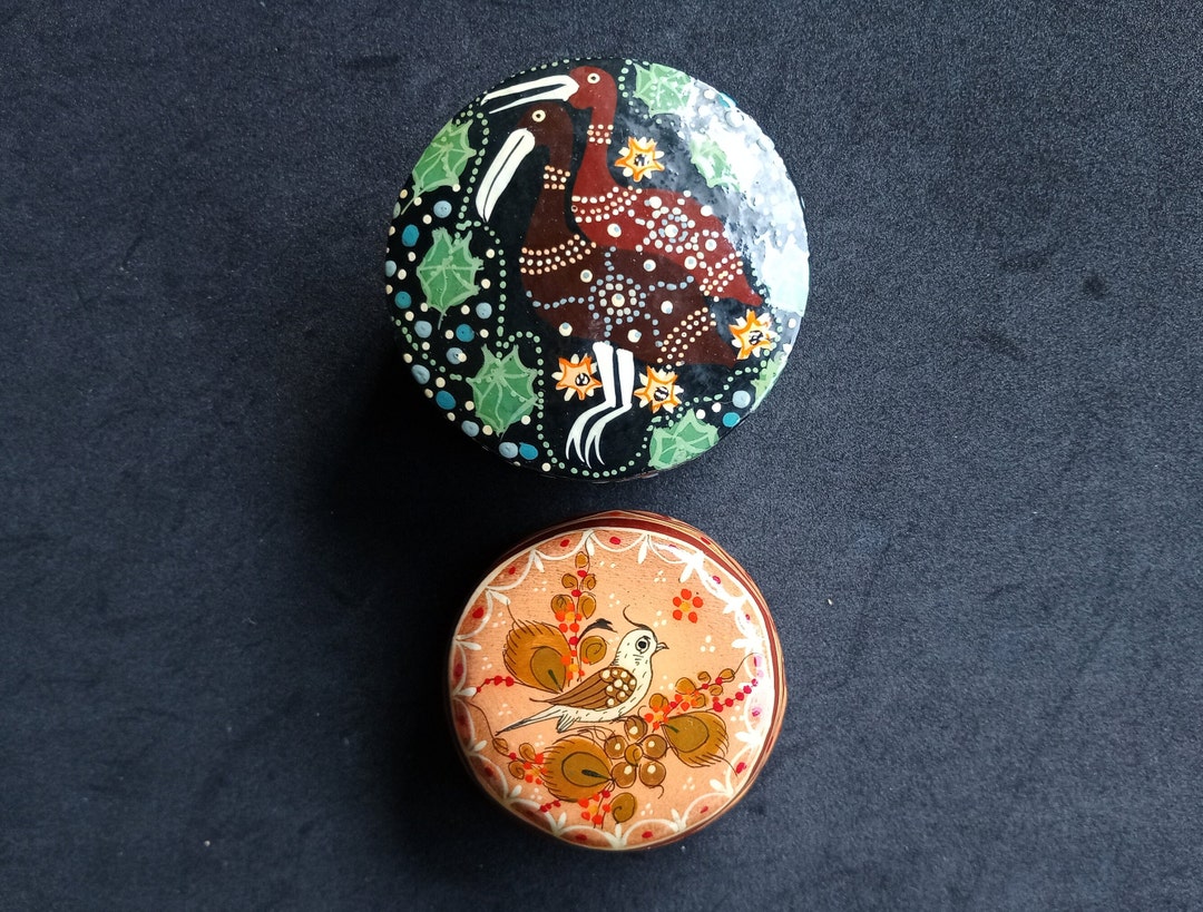 Indigenous Art Collection Boxes. Tobwabba Aboriginal Art. Sermel Mexico ...