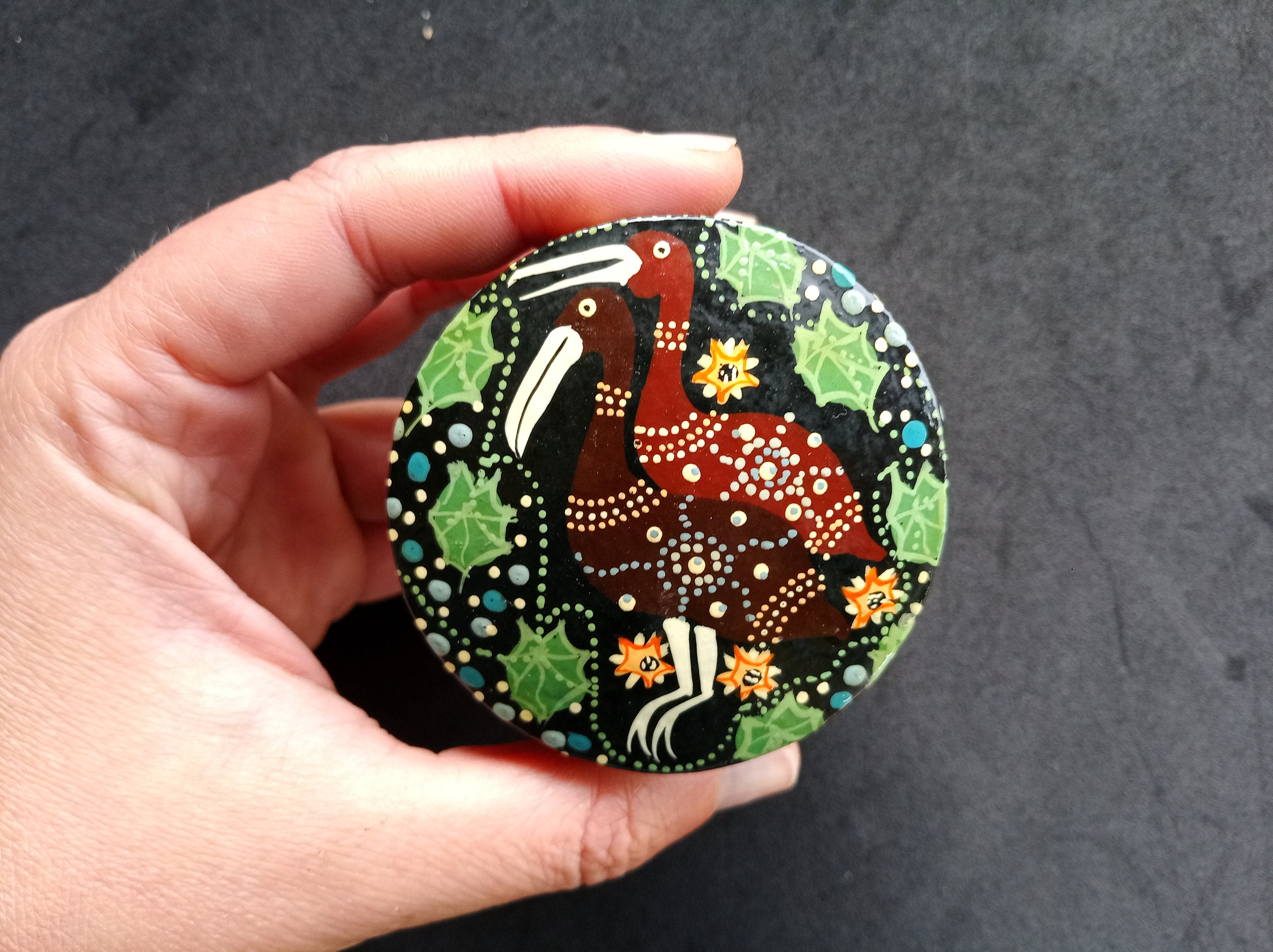 Indigenous Art Collection Boxes. Tobwabba Aboriginal Art. Sermel Mexico ...