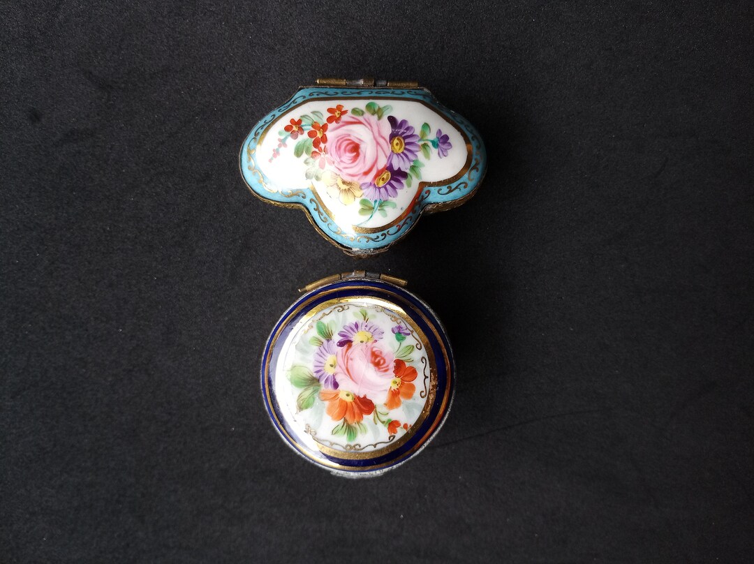 Vintage Collection Limoges Boxes, Hand Painted, Originals Created in ...