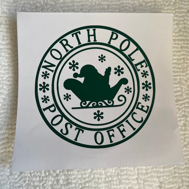 North Pole Postmark - Etsy