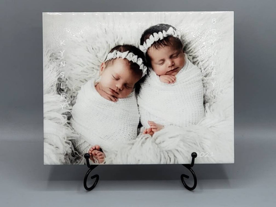 Custom Printed Ceramic Photo Tile With Metal Display Stand - Valentine ...