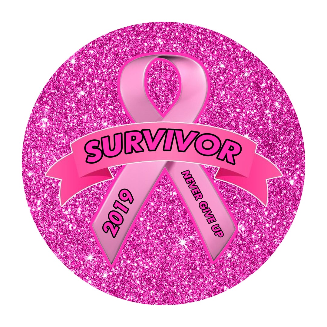 Breast Cancer Round Metal Wreath Sign WS-010 - Etsy