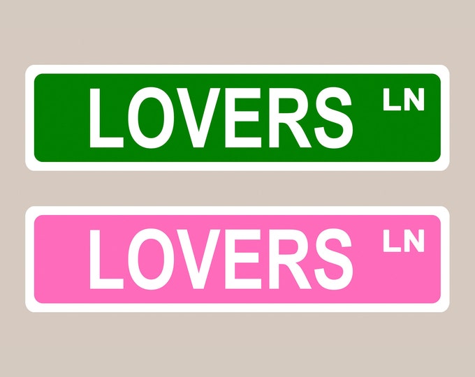 9 Street Signs for Valentine's Day Tiered Tray, Coffee Bar, Hutch ...