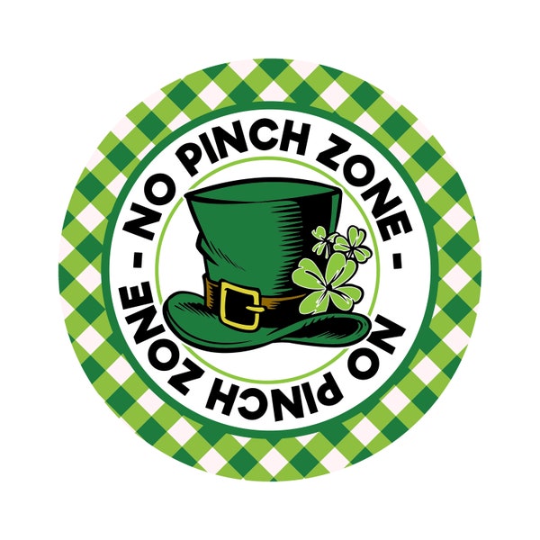 No Pinch Zone Sign - Etsy