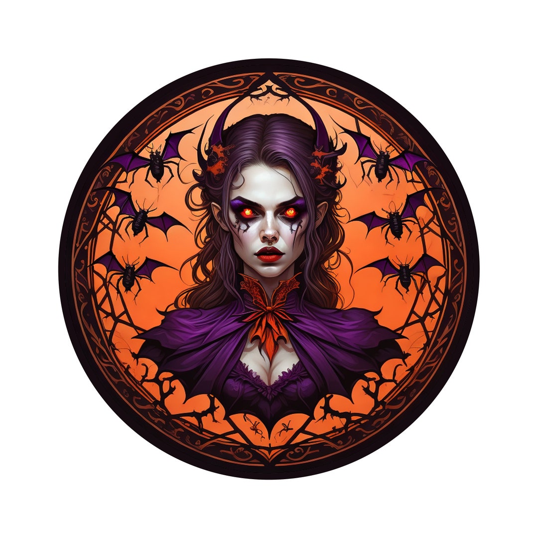 Vampire Girl - Indoor/outdoor Aluminum Sign - Door Hanger Sign, Wall ...