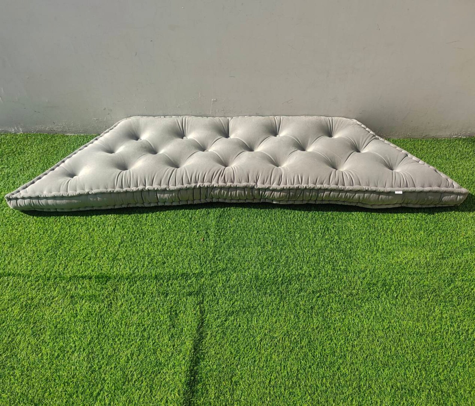 Custom Trapezoid Bay Window Seat Cushion, Bench Seat , Chair Pad ...