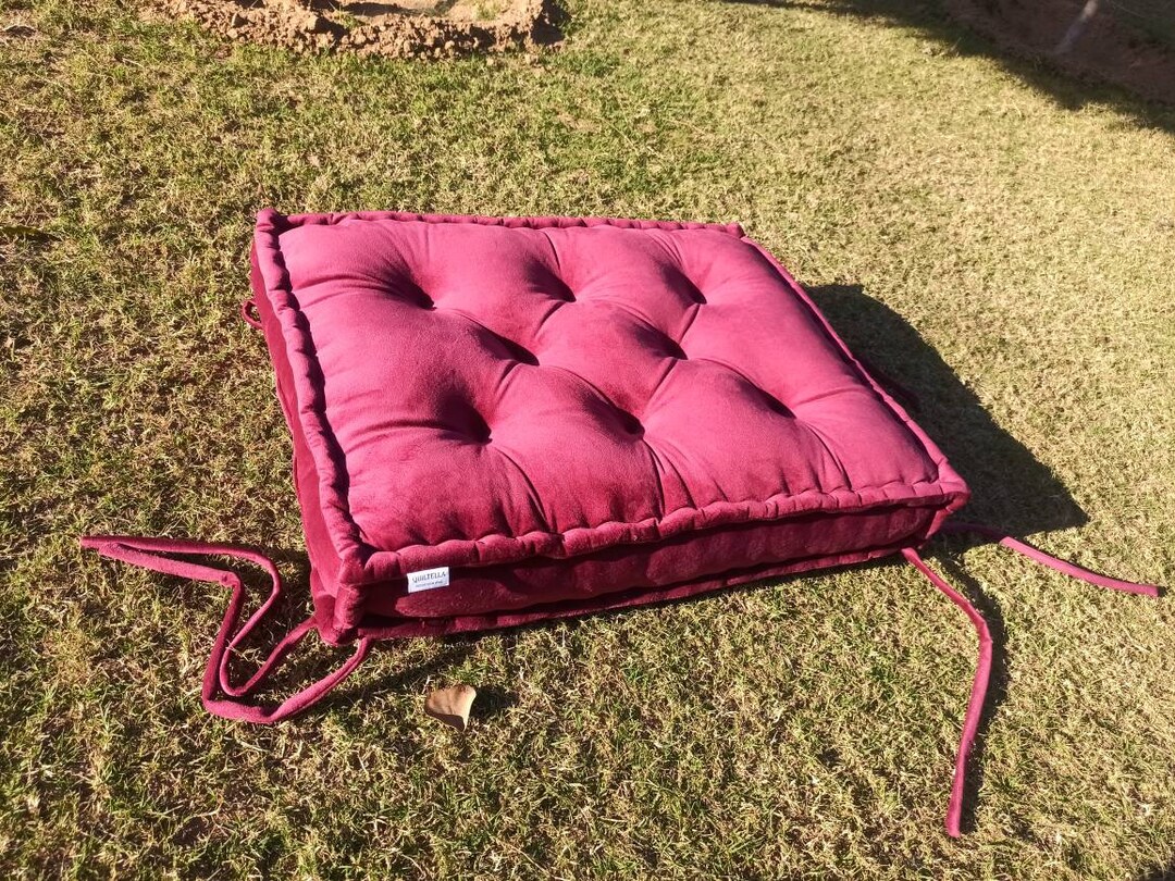 Box Cushion, Buttoned Cushions, Bench, Window, Floor, Custom, Seat Pad ...
