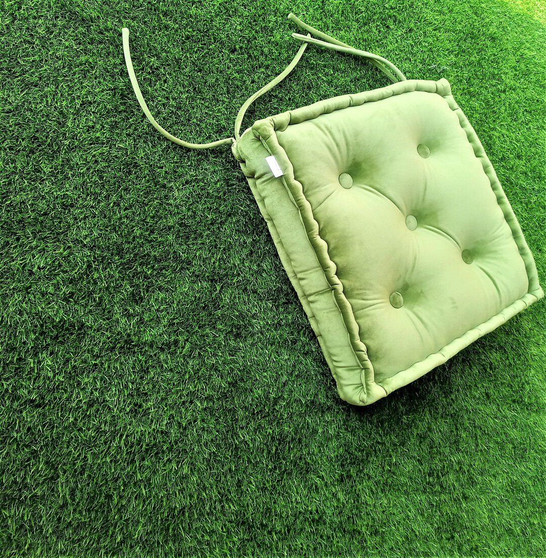 Custom Chair Pads, Seat Cushion, Soft Chair Pads, Chair Pads With Ties ...