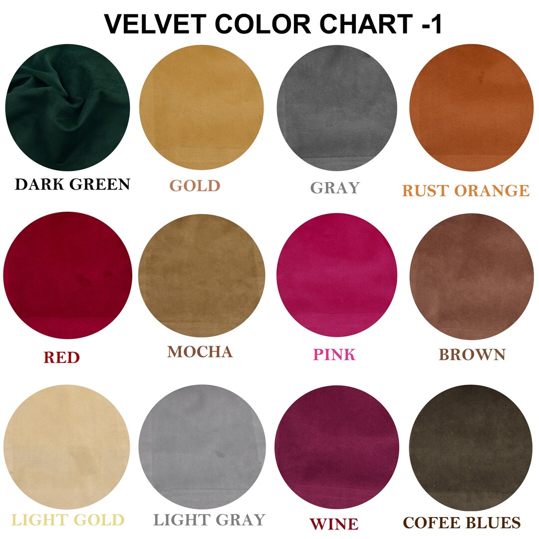 Velvet Fabric Samples - Etsy