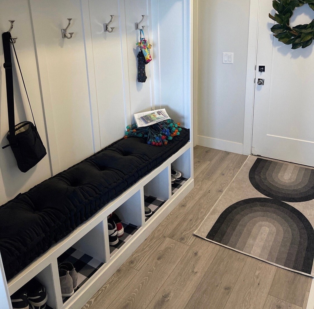 Indoor Bench Cushion | Button Tufted Cushion | Custom Bench Cushion ...