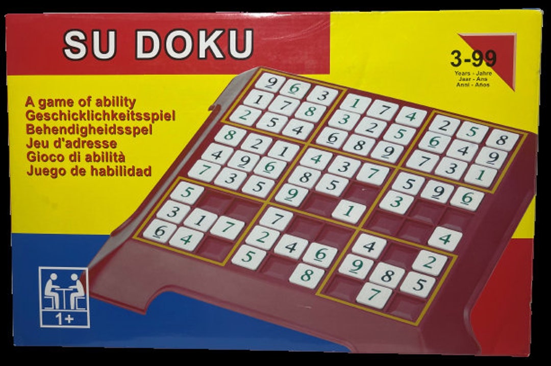 Vintage Su Duko/sudoku Game in Original Box - Etsy