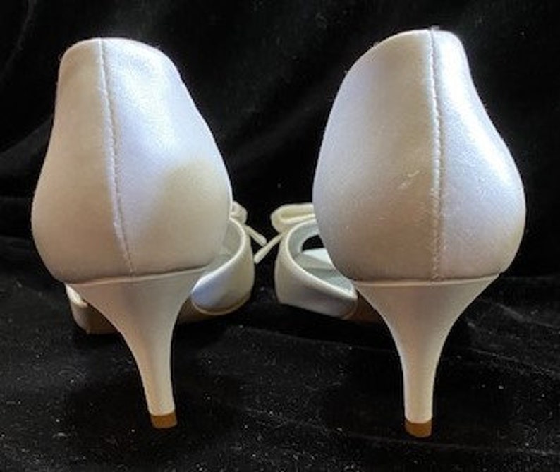 Joanne Mercer Ivory Satin Debutant/wedding Shoes BNIB Size: 6.5 ...