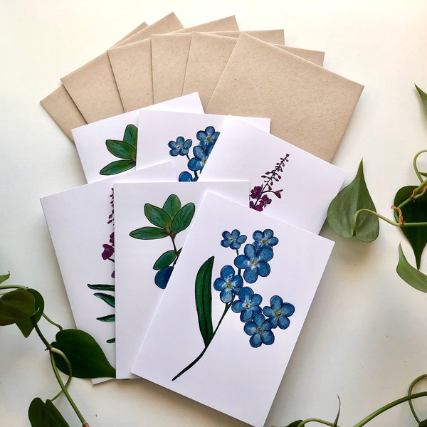 Alaskan Artist Note Cards - Etsy