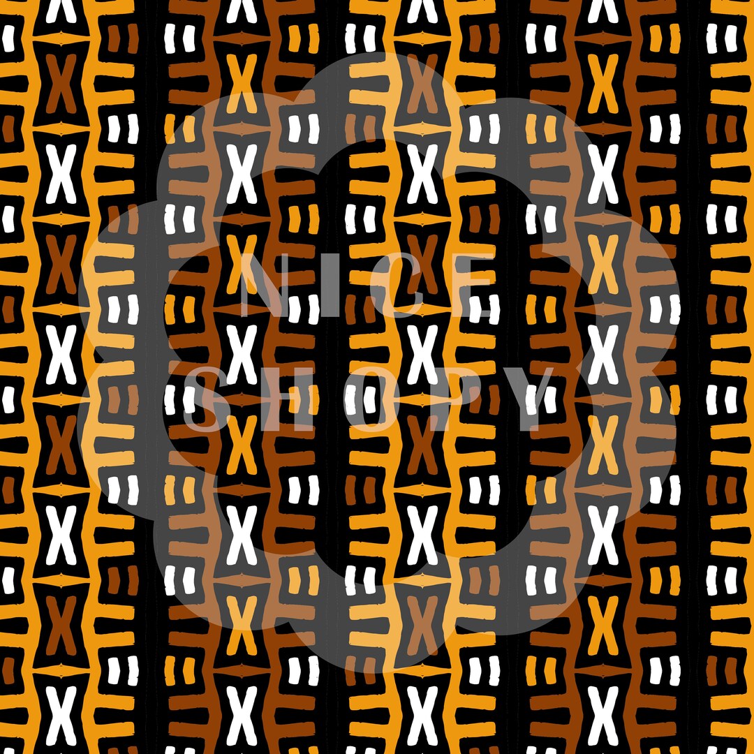 Bogolan - JPEG Seamless Pattern Files - African Patterns Bogolan ...
