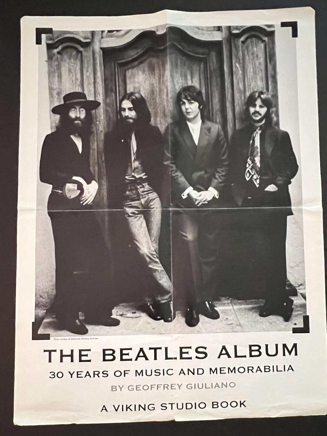 Beatles Promotional Poster - Book Release 1994 Viking Books - Etsy