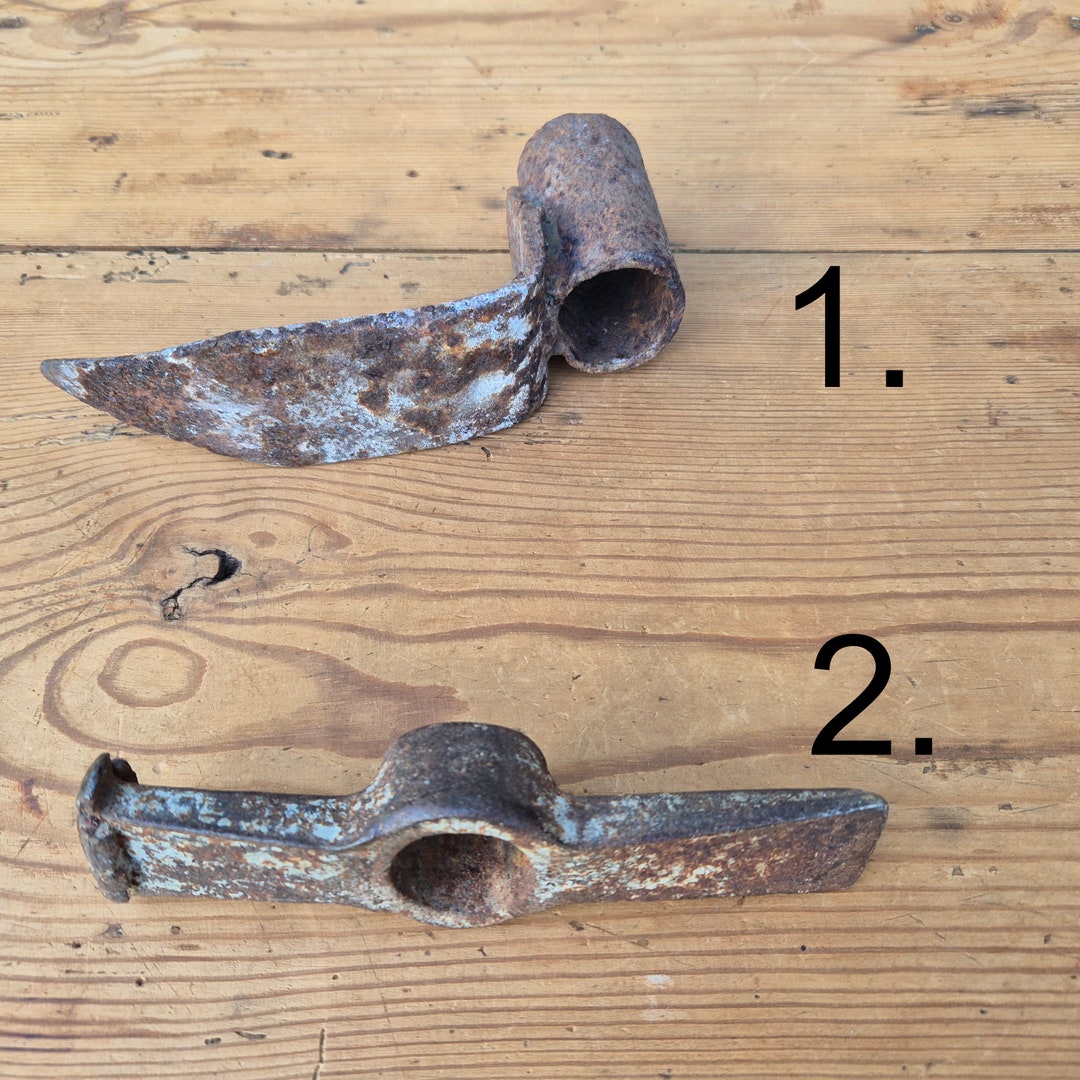 Antique Pickaxe Head, Old Iron Tools - Etsy