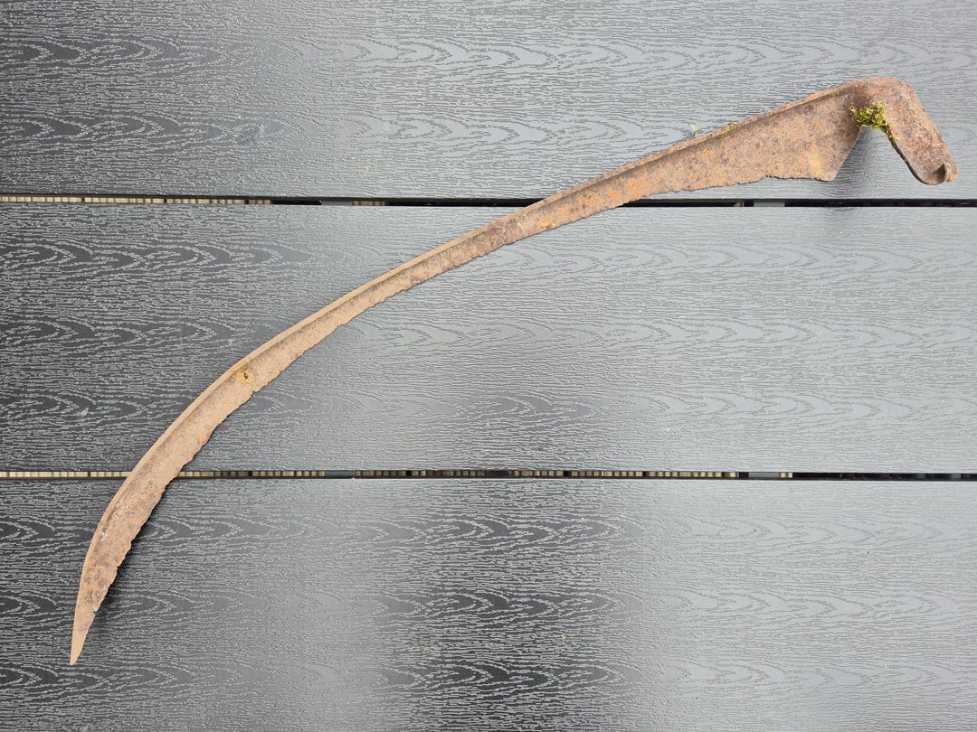 Old Scythe Blade, Rusty Farm Tools - Etsy