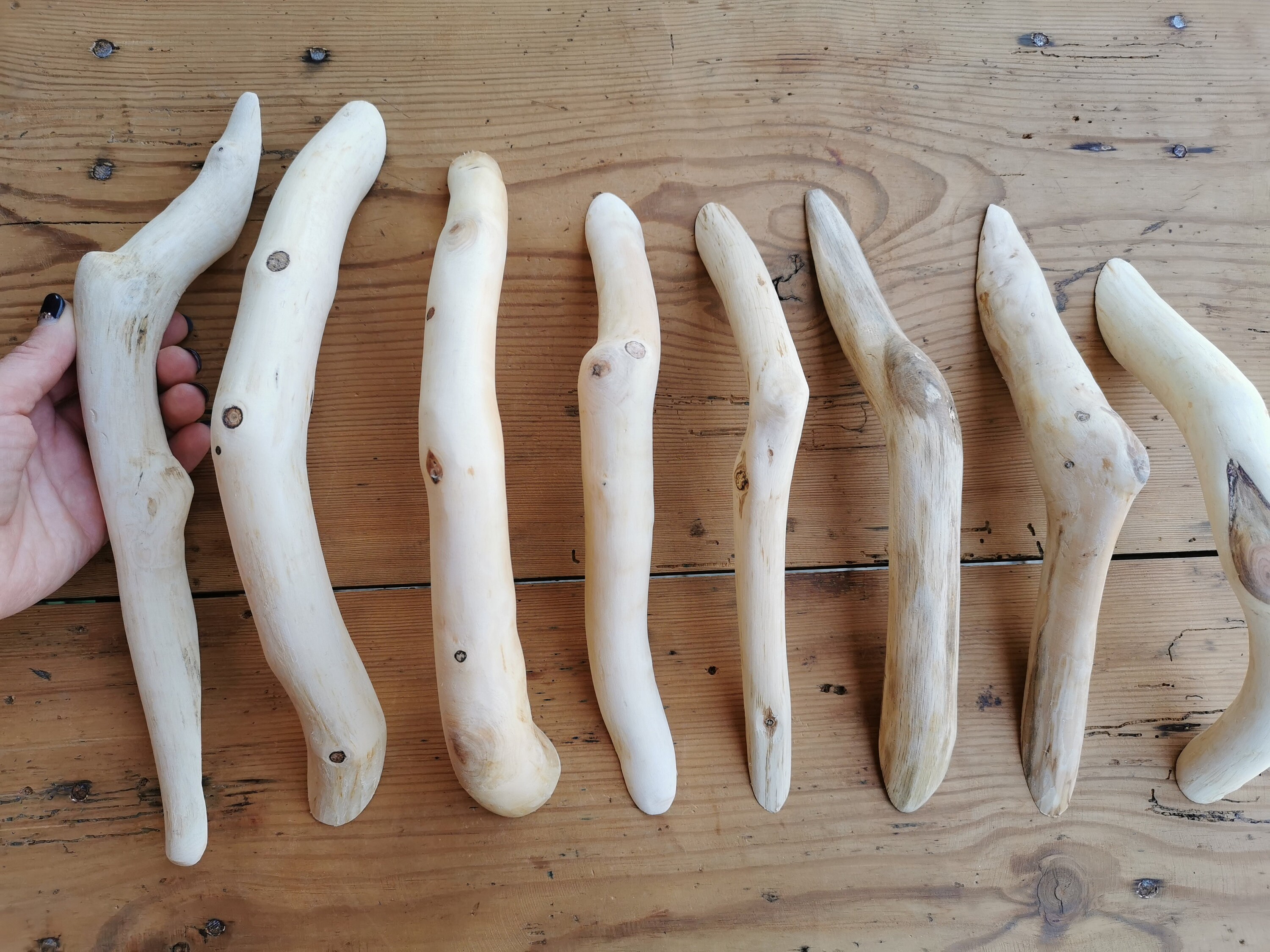 Wooden Handles for Cabinets Rustic Furniture Hardware for - Etsy