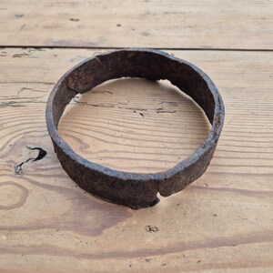 Rusty Metal Ring, Rusted Circle, Old Industrial Parts - Etsy