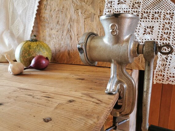 Vintage Meat Grinder Meat Chopper Meat Mincer | Etsy