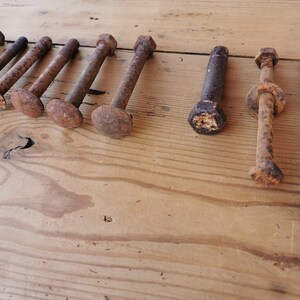 Large Rusted Screws, Huge Rusty Bolts - Etsy