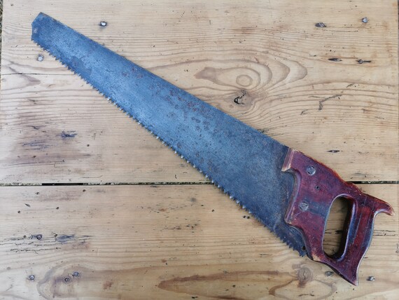 Old Hand Saw Rusty Tools - Etsy