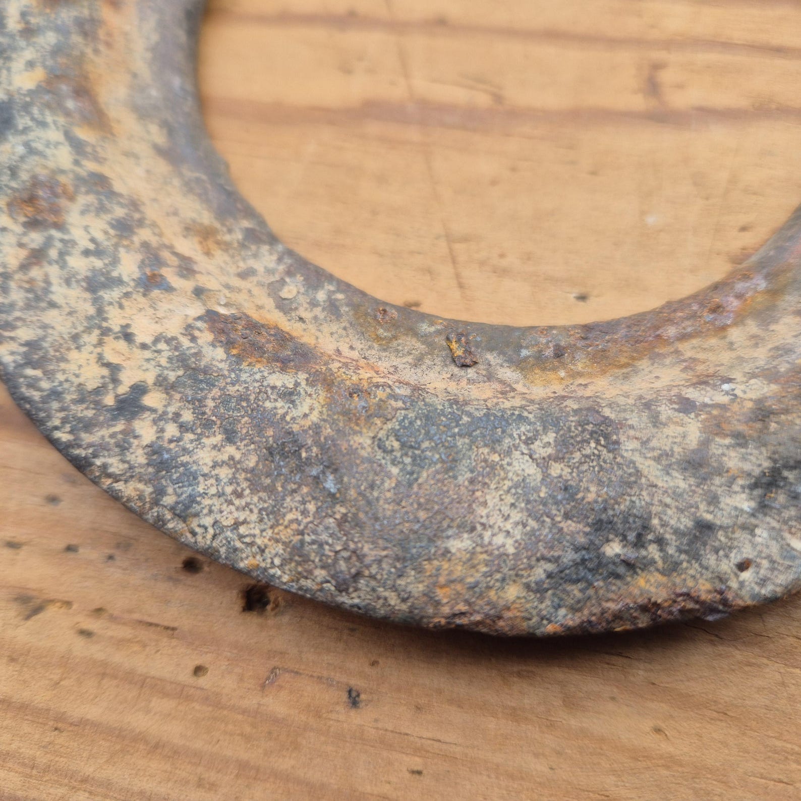 Rusty Metal Ring, Rusted Circle, Old Industrial Parts - Etsy