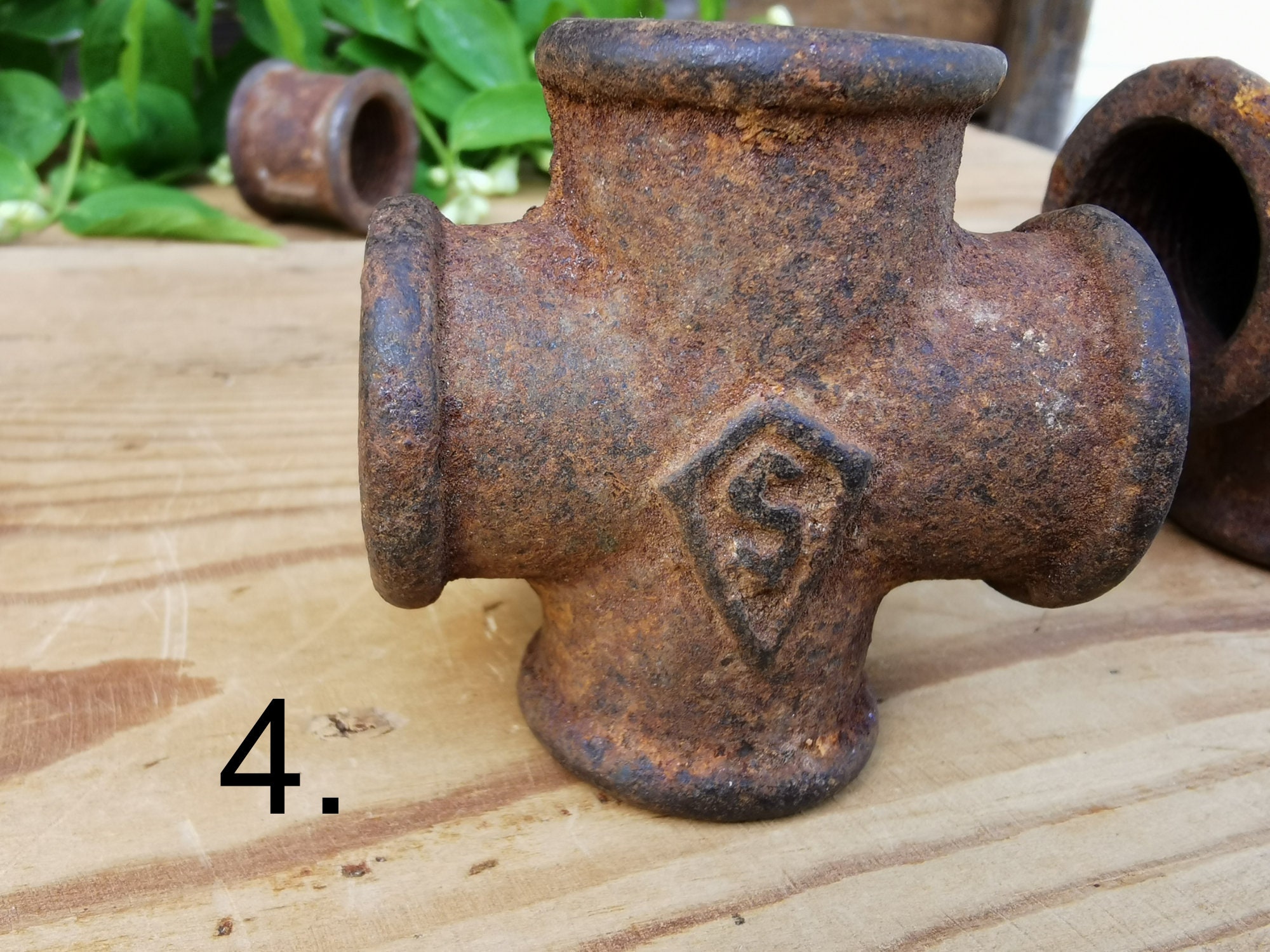 Rusted Pipe Fittings Plumbing Connector Faucet Water Tap - Etsy UK
