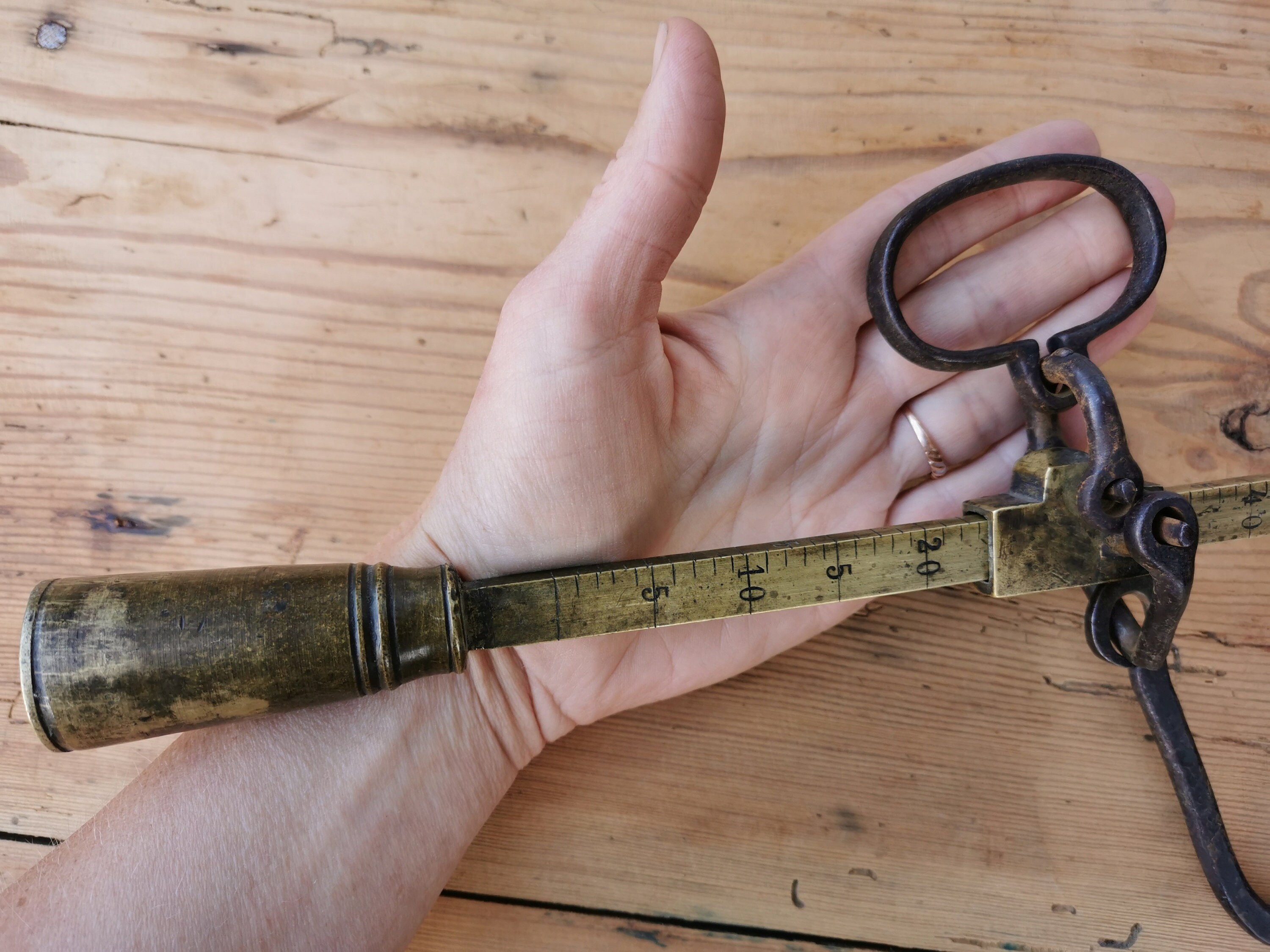 Antique balance scale steelyard scale roman balance | Etsy
