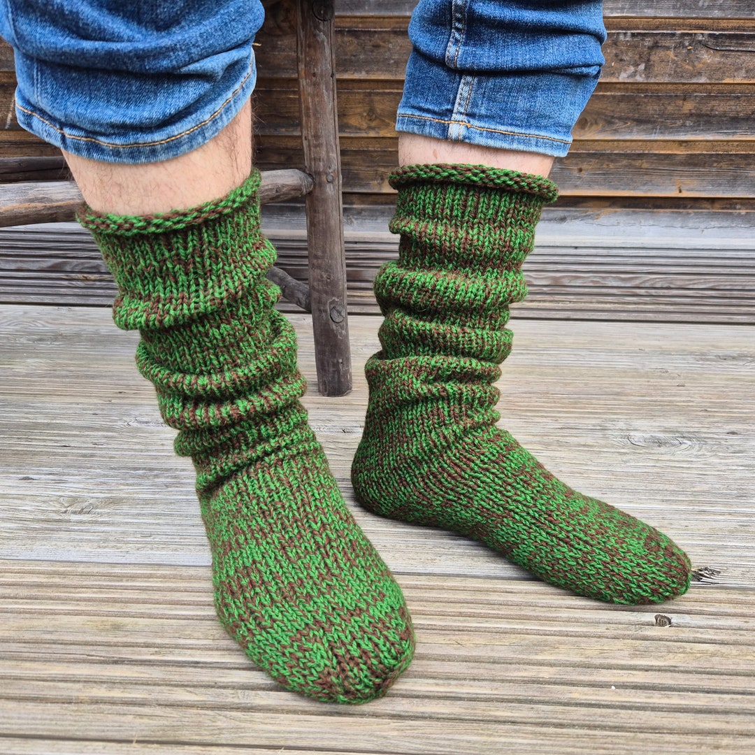 Slouch Socks for Men With Wide Feet, Elderly Gifts - Etsy