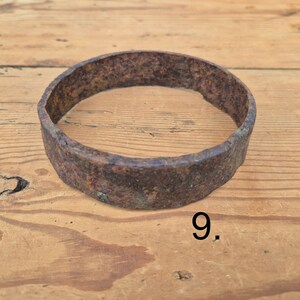 Rusty Metal Ring, Rusted Circle, Old Industrial Parts - Etsy