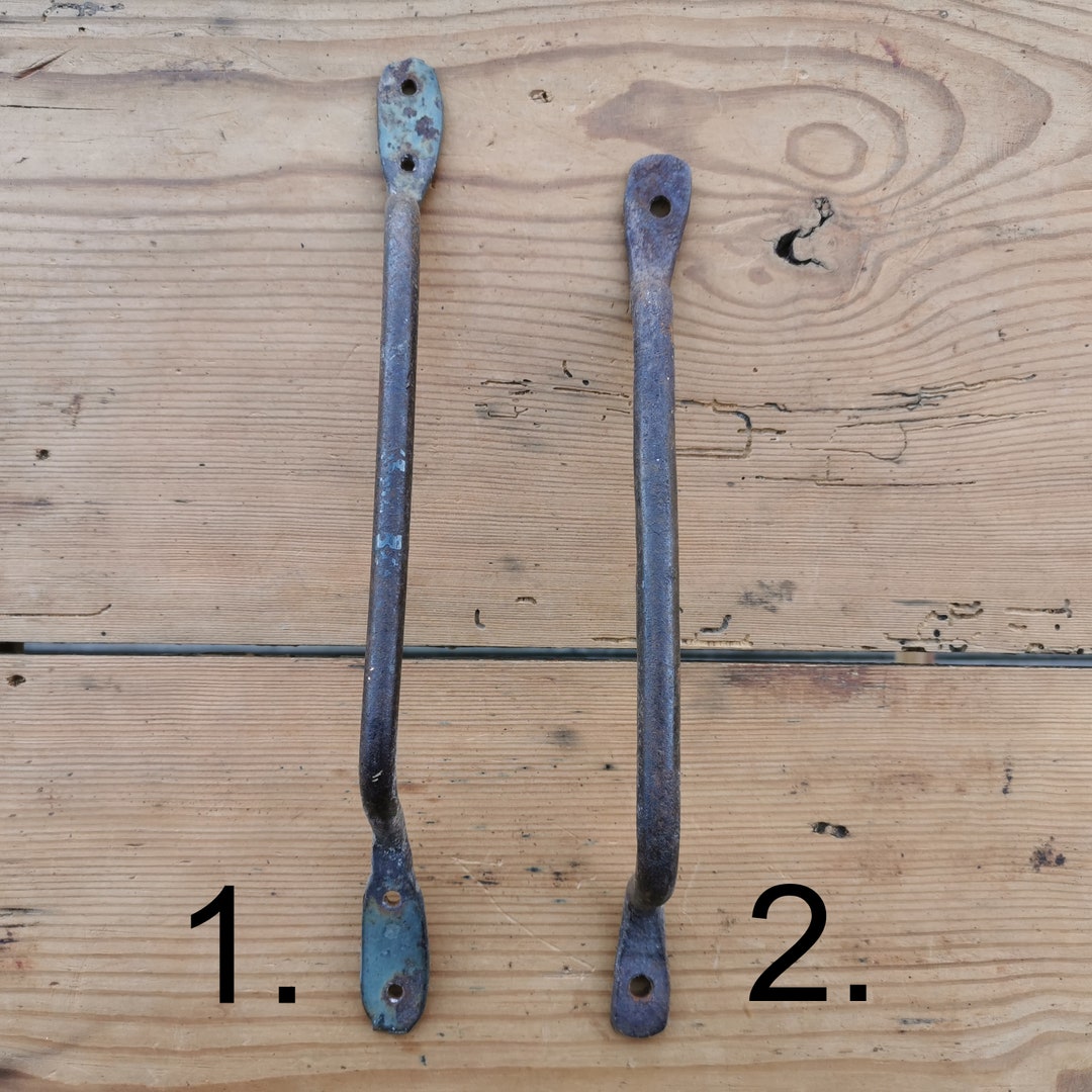 Rusty Barn Door Handle, Gate Handle, Distressed Metal Hardware - Etsy