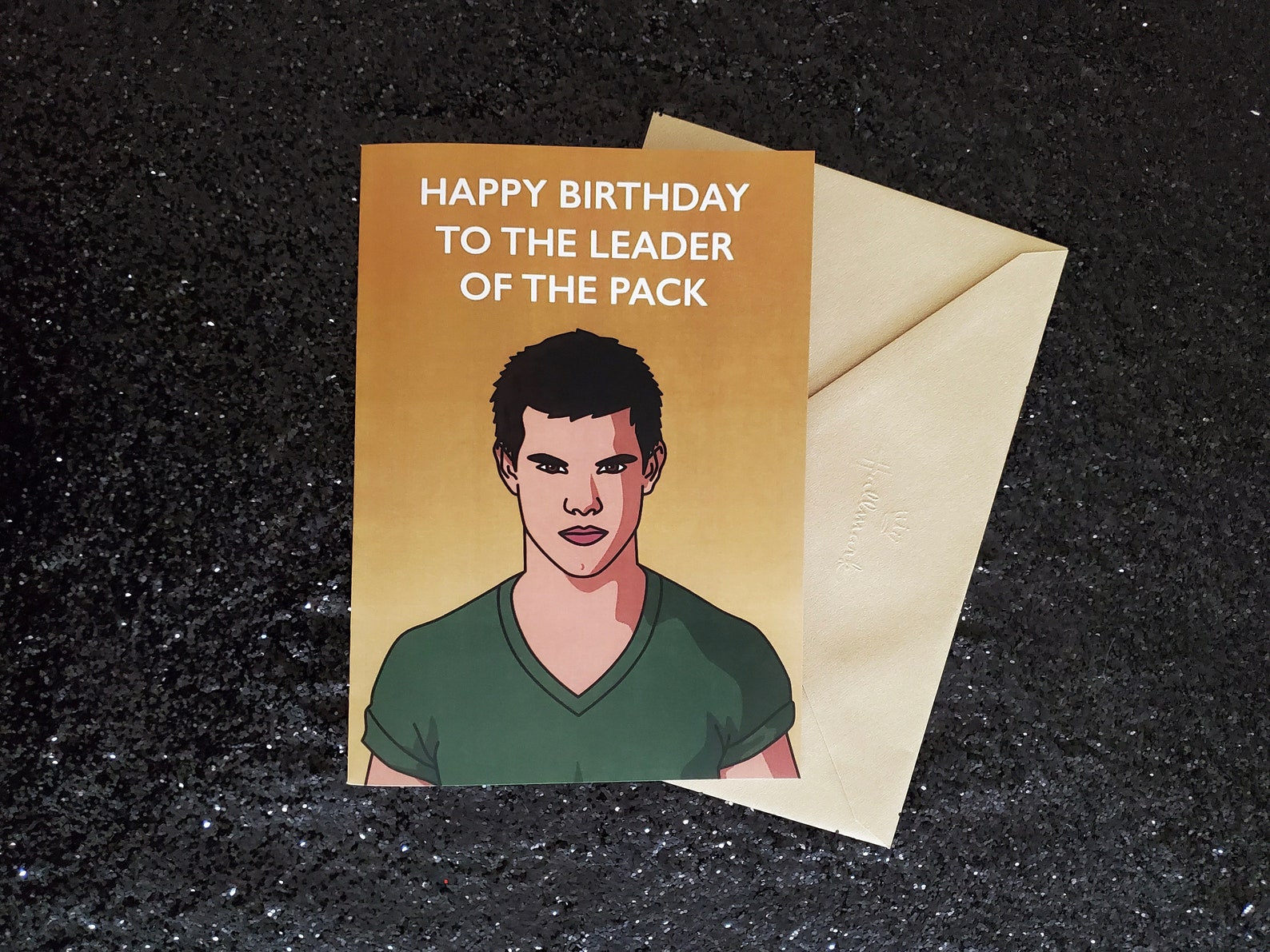 Twilight Saga Jacob Black Birthday Card | Etsy