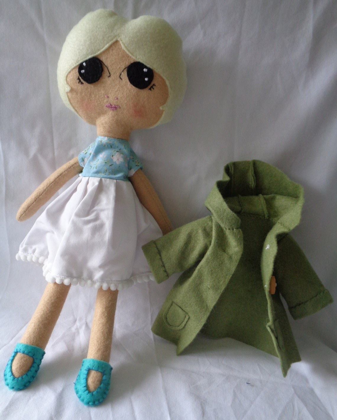 Handmade Stylish Felt Doll That Any Little Girl Would Love | Etsy