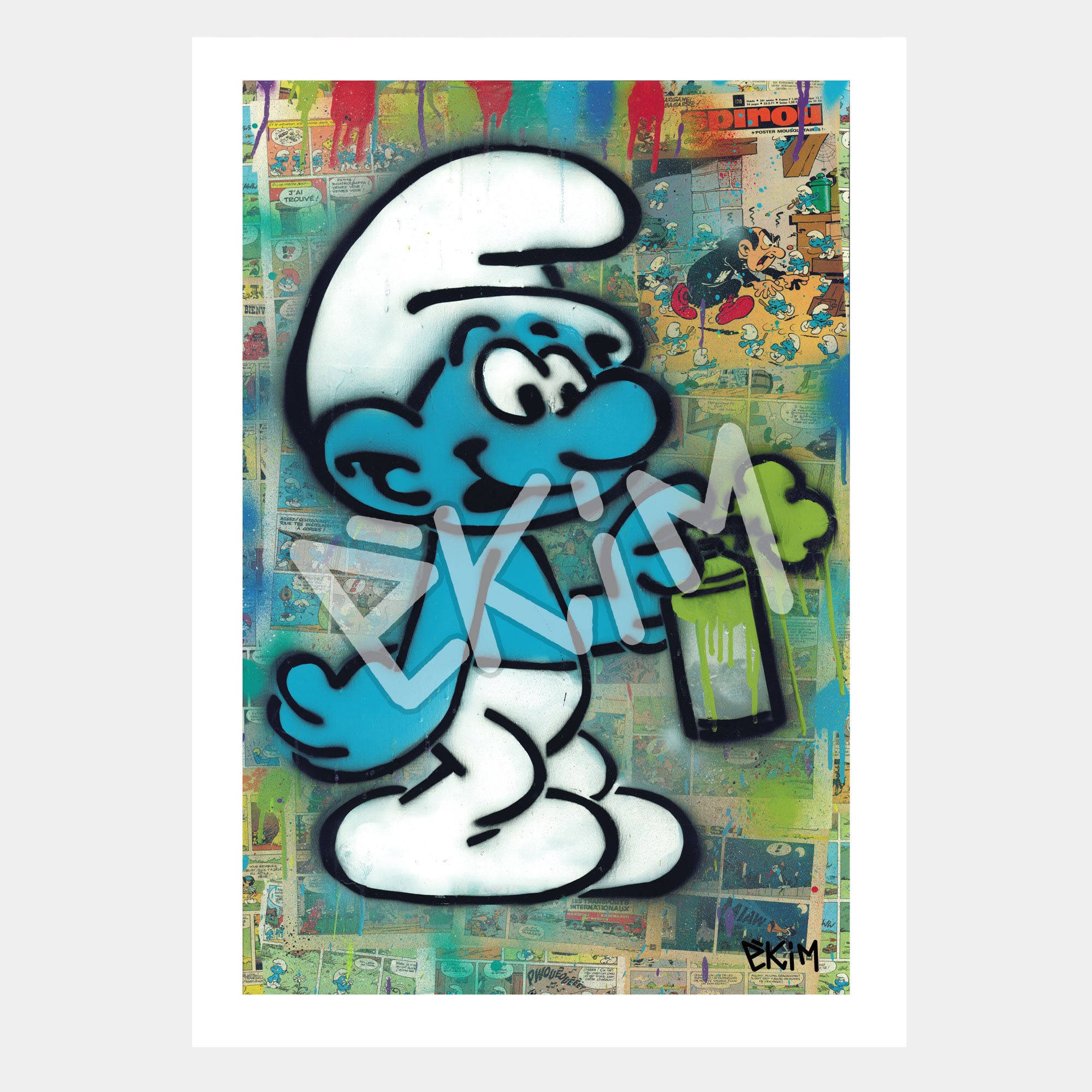 Graffiti Smurf