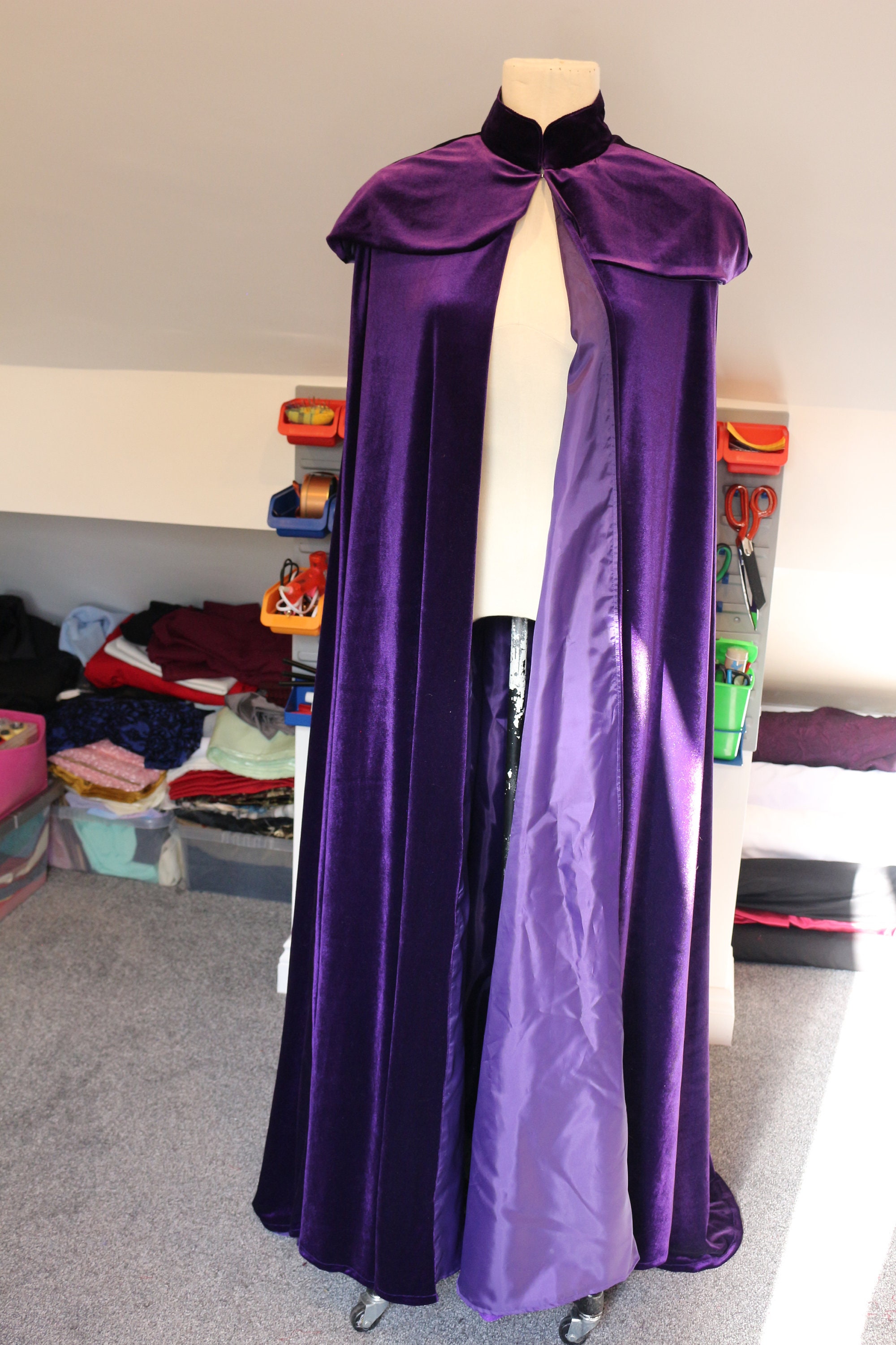 Double Princess Cape With Lining Perfect for Fancy Dress - Etsy