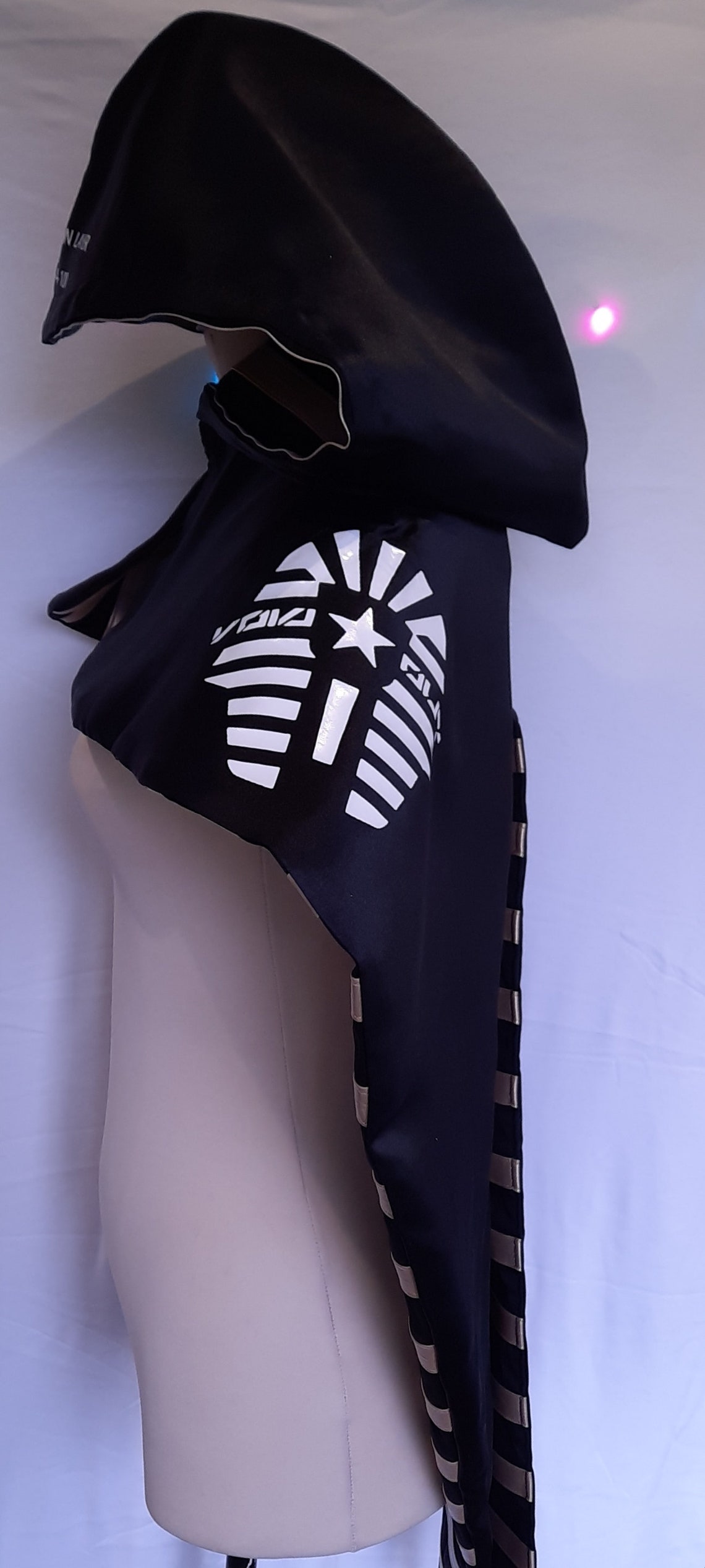 Higgs Death Stranding Cape With Vinyl Print and Leather - Etsy