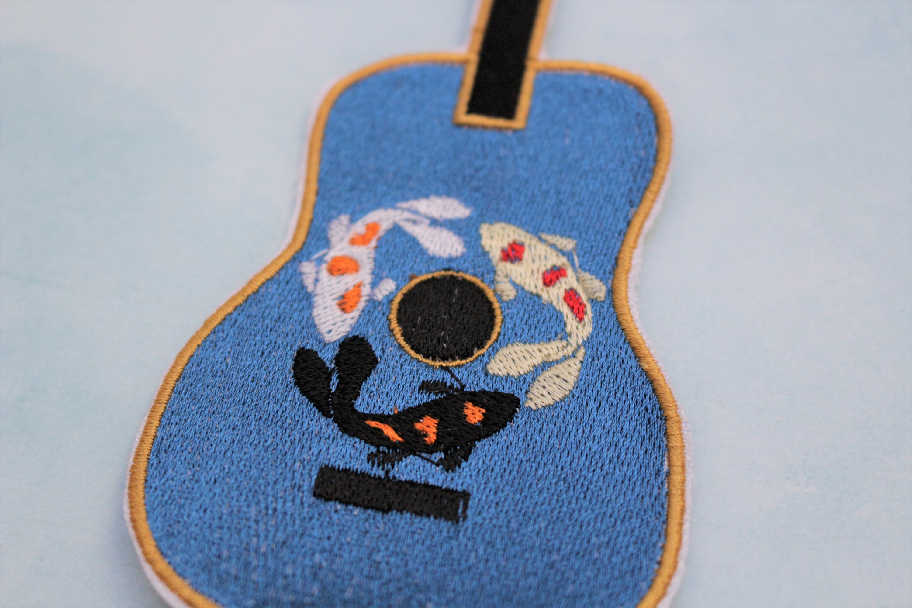 Koi Fish Guitar (taylor's Version) Iron on Patch - Etsy