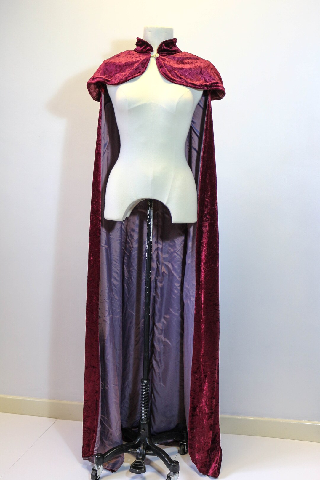 Double Princess Cape With Lining, Perfect for Fancy Dress, Renfaire ...