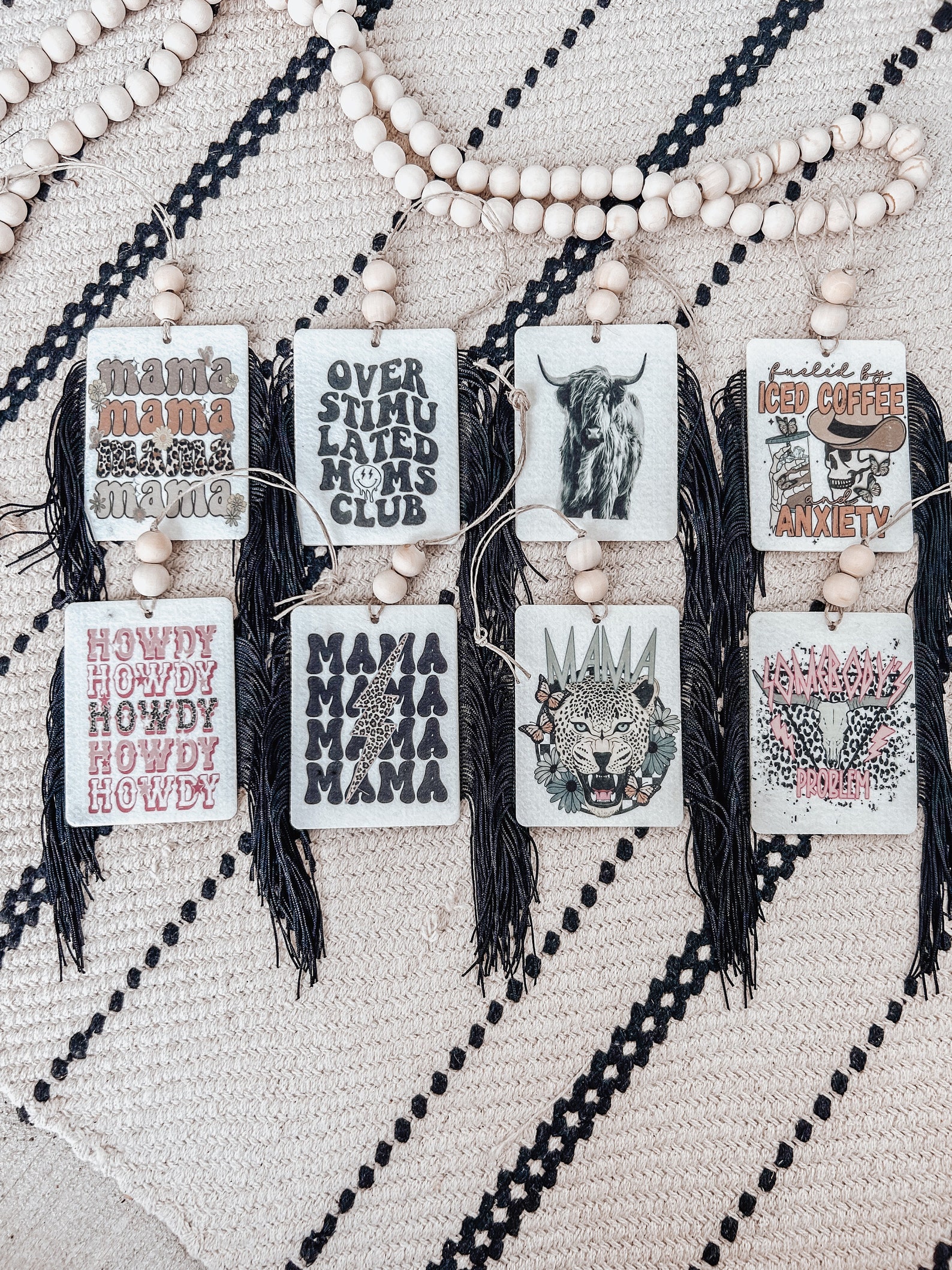 Western Boho Felt Freshie//car Freshener - Etsy