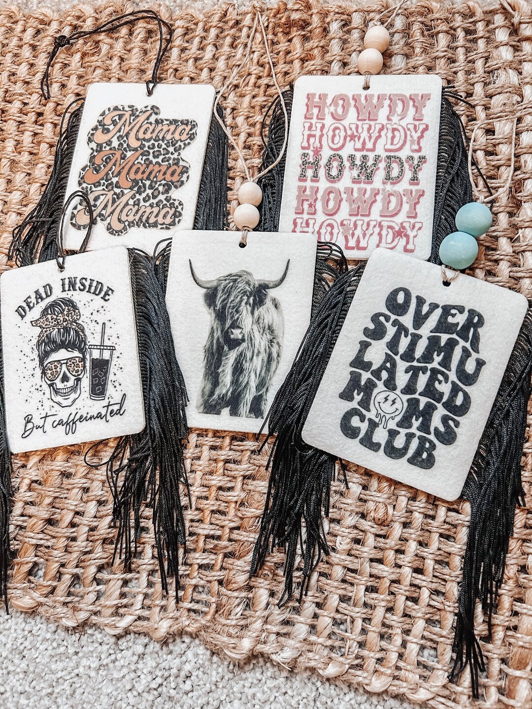 Western Boho Felt Freshie//car Freshener - Etsy