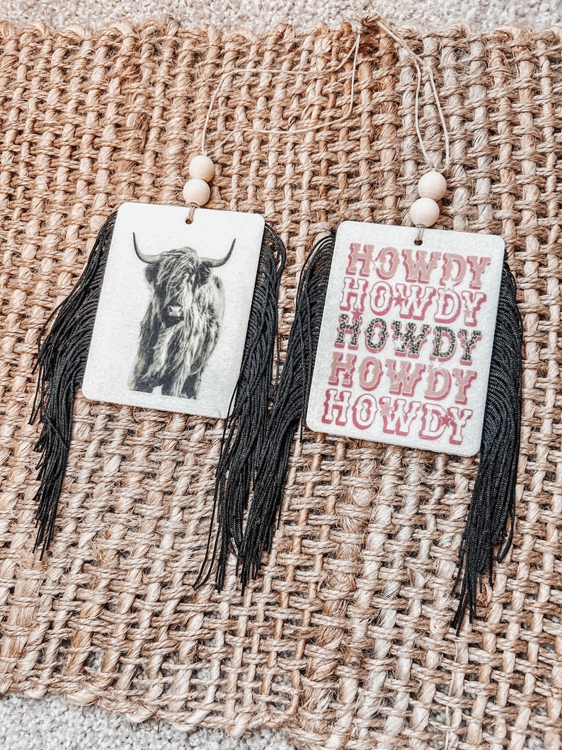 Western Boho Felt Freshie//car Freshener - Etsy