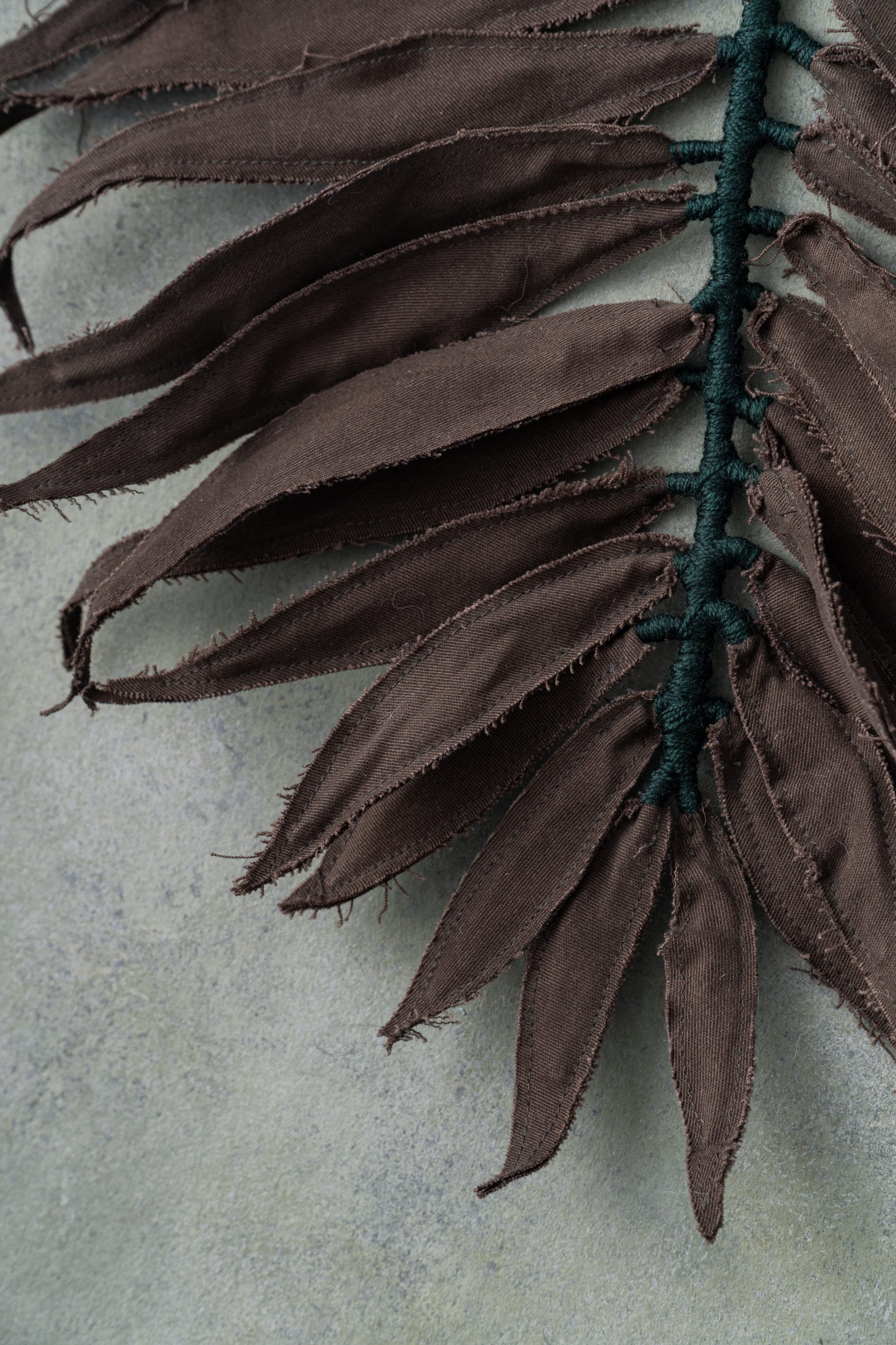 Green Tropical Big Palm Leaf, Wall Hanging Leaf, Tropical Wall Decor ...